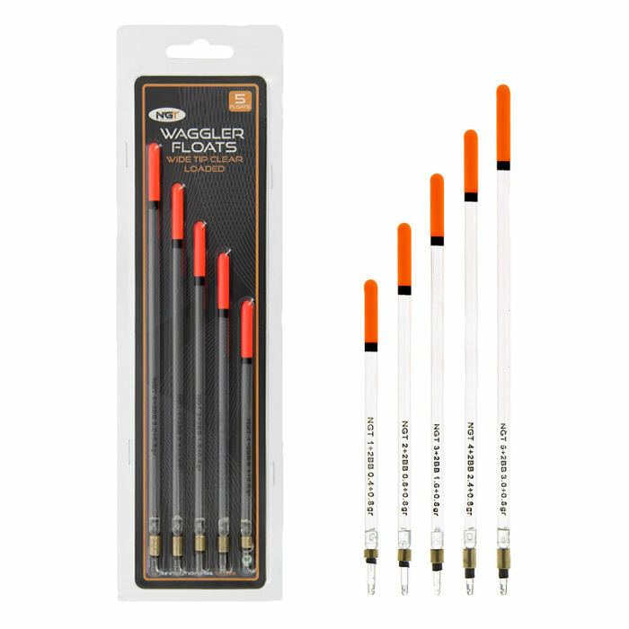 5 NGT WAGGLER FLOATS LOADED FLOATS WIDE TIP CARP COARSE FISHING | eBay UK