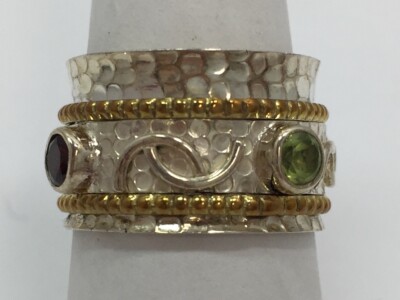 DbM Kensington Spinner Band Ring Size 8 Sterling Silver 925 | eBay