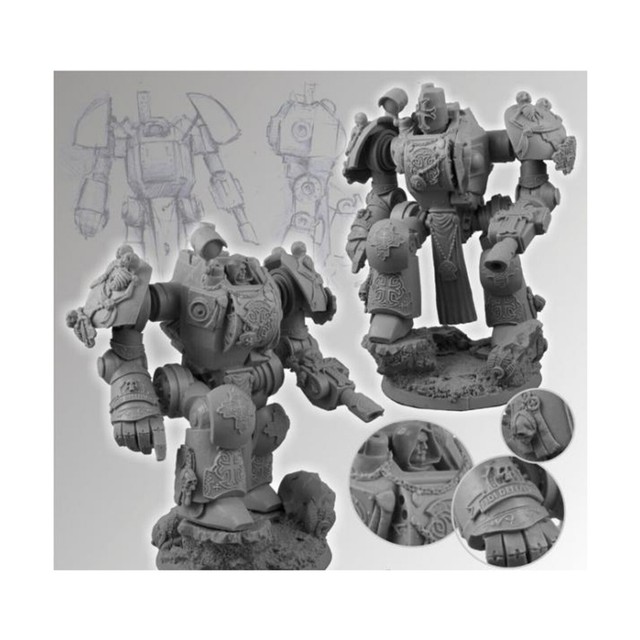 Scibor Sci-fi Templar Mini 28mm Paladin Mech Suit for sale online | eBay