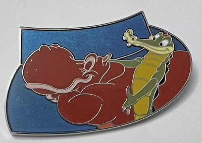 2023 Disney Parks Magic Hap-pins Hat Puzzle Fantasia Hyacinth Hippo ...