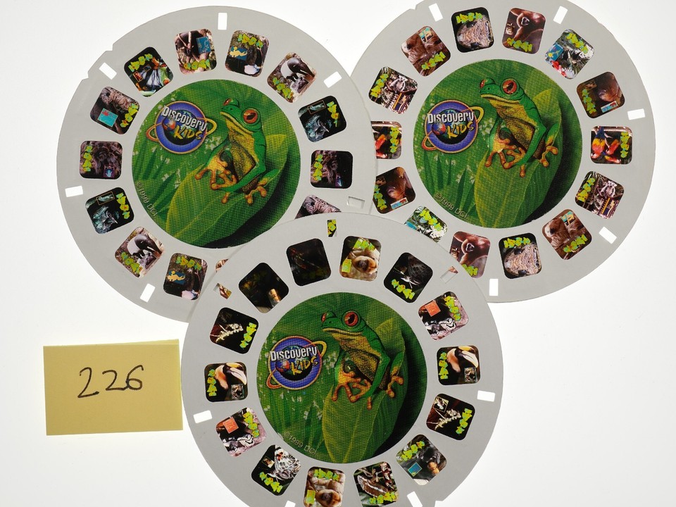 View-master 3 reel sets Disney Discovery Channel Natures Animals you ...