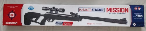 Crosman MagFire Mission Air Rifle .177 Cal. 1300fps Black CMM7SXS - New ...