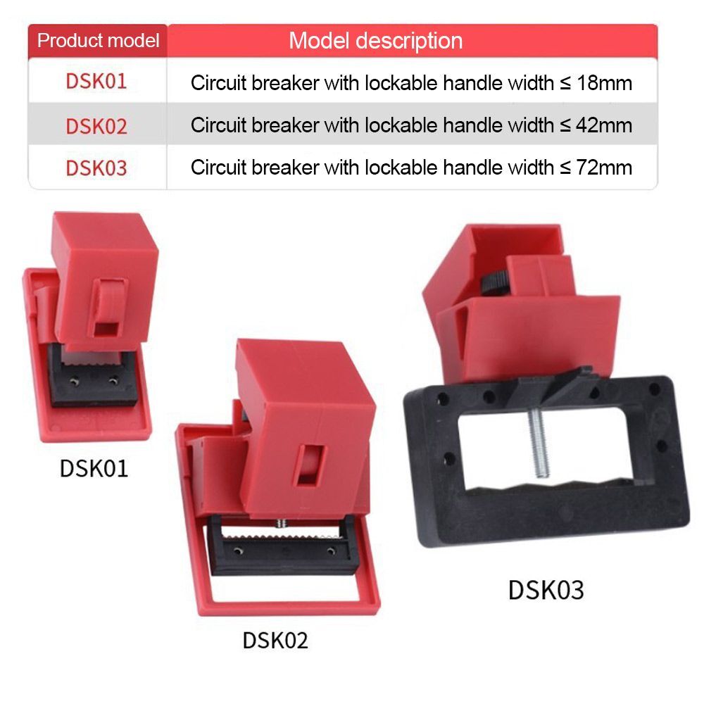 Switch Clamp Type Circuit Breaker Lock Extra Large Locks Moulded Case ...
