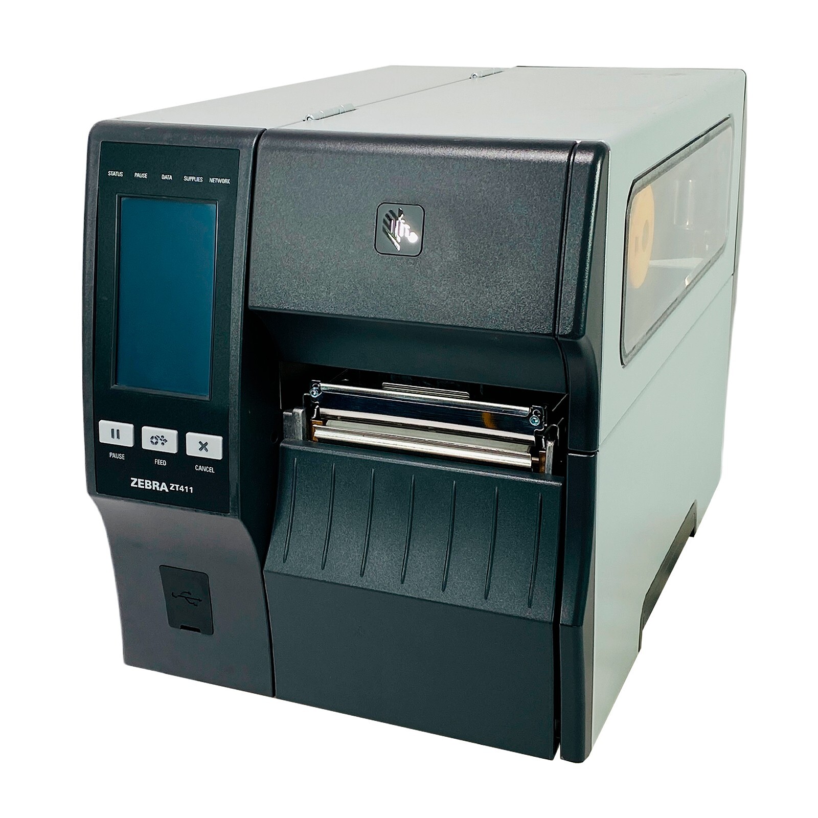 Zebra ZT411 Thermal Transfer Industrial Barcode Label Printer LAN USB ...