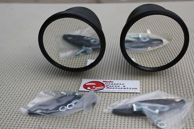 Carbon Flat Black Side Outside Shelby GT Talbot 4" Bullet Sports ...