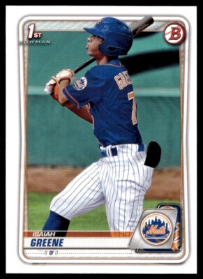 2020 Bowman Draft Isaiah Greene G275 New York Mets #BD-77 | eBay