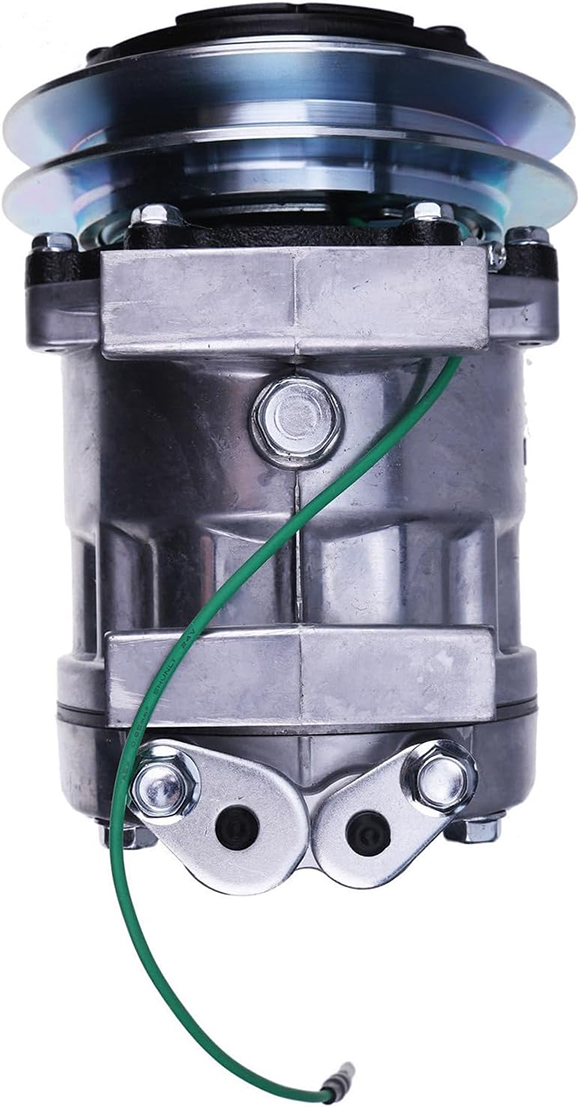 AC Compressor SANDEN SD7H13 7360 FOR KOMATSU, KOBELCO, CATERPILLAR 259 ...