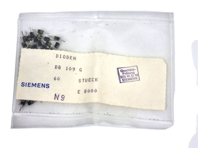 BB109G SIEMENS Varicap Diode 4.3pF-32pF / NEW /Lot of 4 Pcs. | eBay