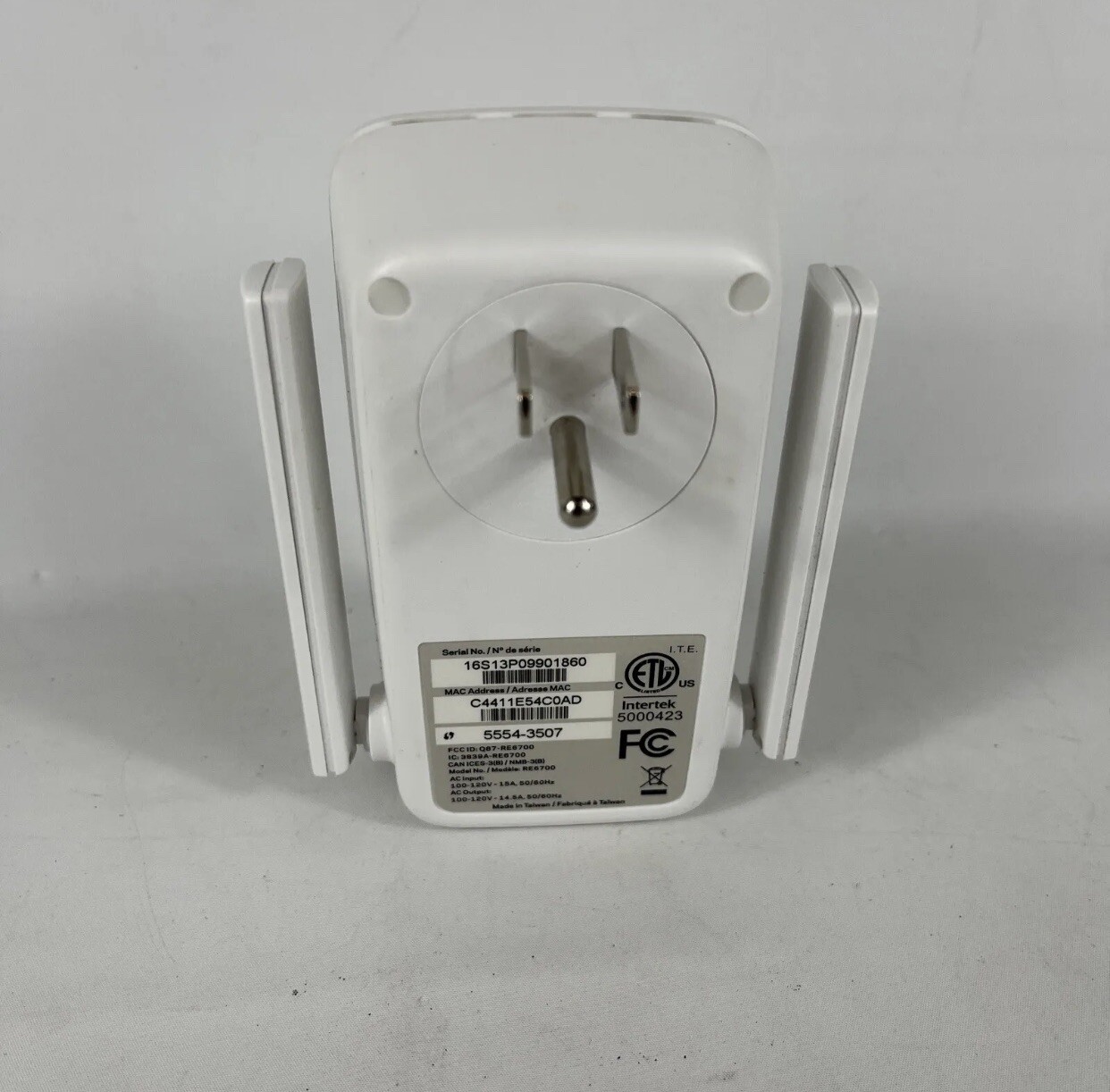 Linksys RE6700 Amplify Dual Band High Power Wi-Fi Gigabit Range ...