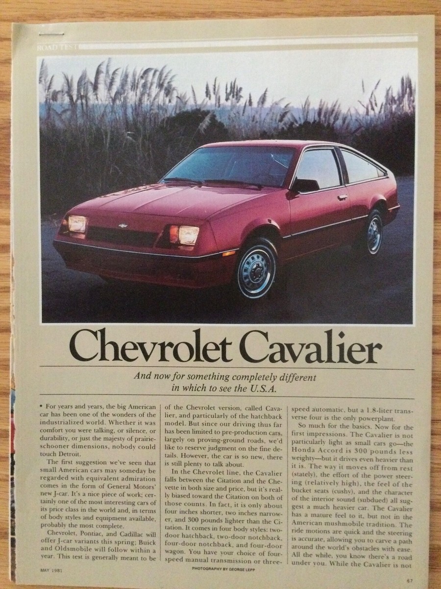 1981 Chevy Cavalier