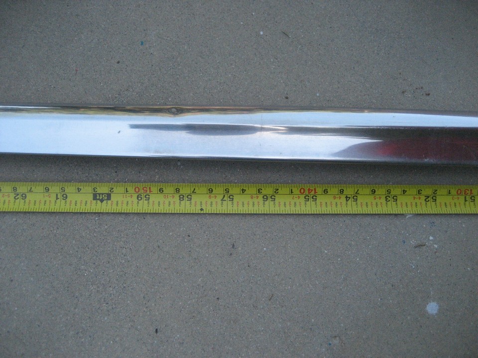 1957 CHEVY RIGHT REAR QUARTER PANEL LOWER TRIM MOLDING-2 DOOR MOLDING ...