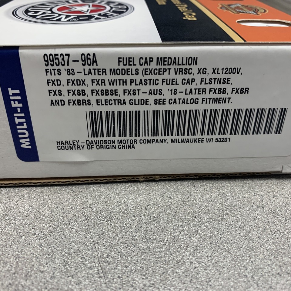 Harley-Davidson Softail FLSTS & Some Touring Red Star Fuel Gas Cap ...