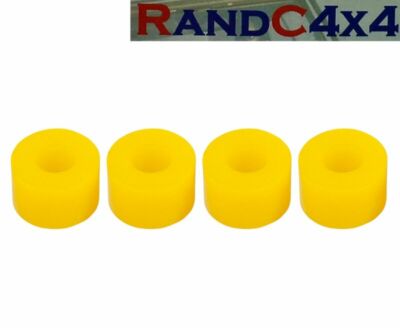 Land Rover Defender Front /Rear Shock Absorber Poly Polyurethane Bush ...