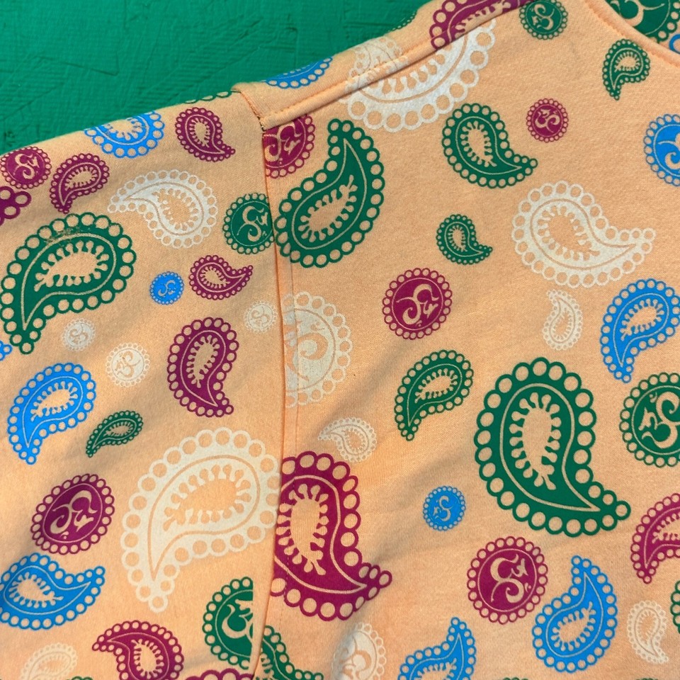 Y2K Retro Long Sleeved Oversized Pattern Vintage Patterned Hoodie ...