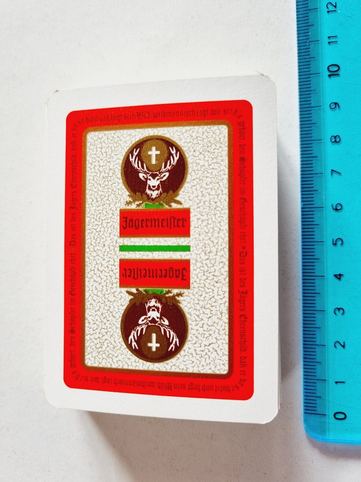 Jagermeister Modiano Poker Bridge Original Playing Cards New | eBay