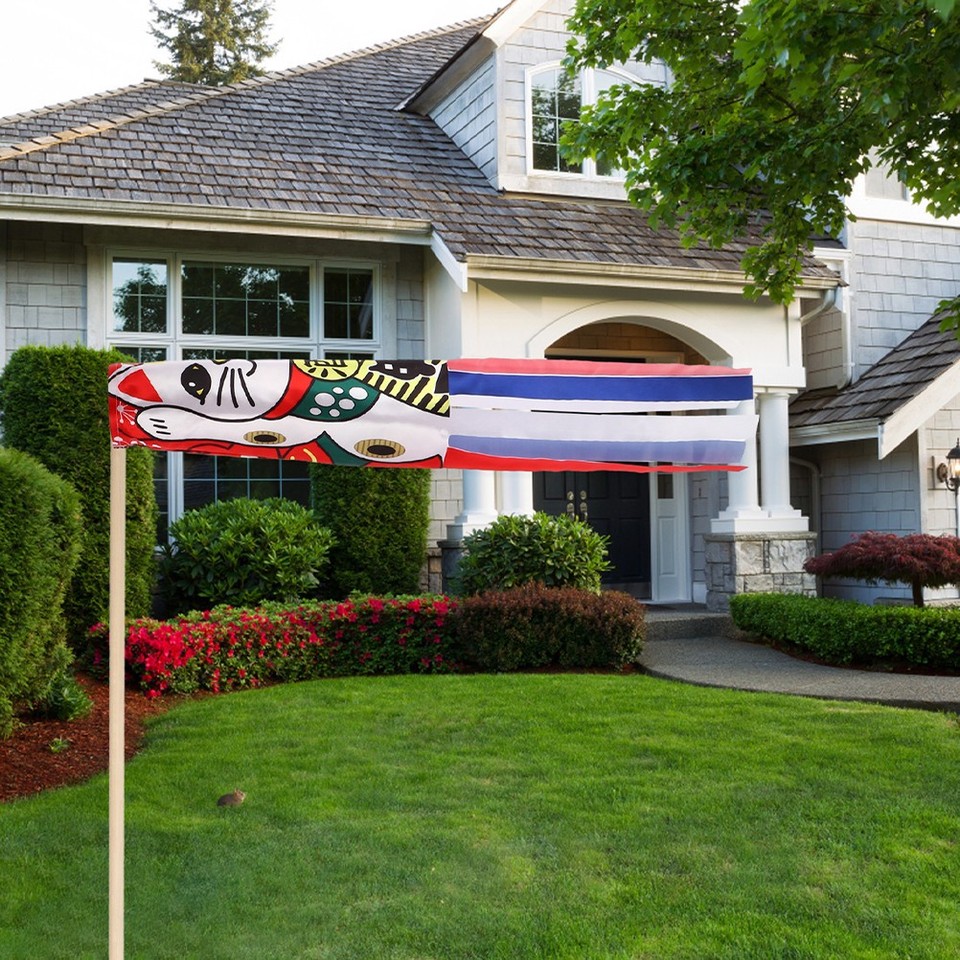 Japanese Cat Windsock Flag Hanging Windsock Decor Ornament for Outdoor ...