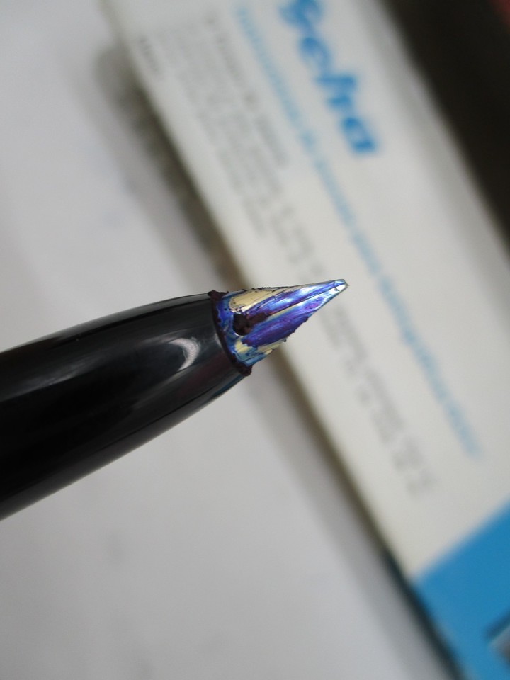 Vintage GEHA - Füller Kolbenfüller „GEHA 715“ – Schwarz/Gold | eBay.de