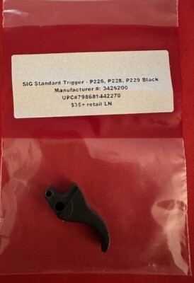 SIG SAUER Factory German P226 P228 P229 Standard Serrated Trigger | eBay