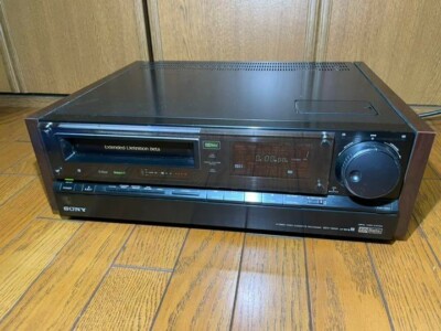 SONY EDV9000 ED Beta Deck Video Cassette Recorder black USED | eBay