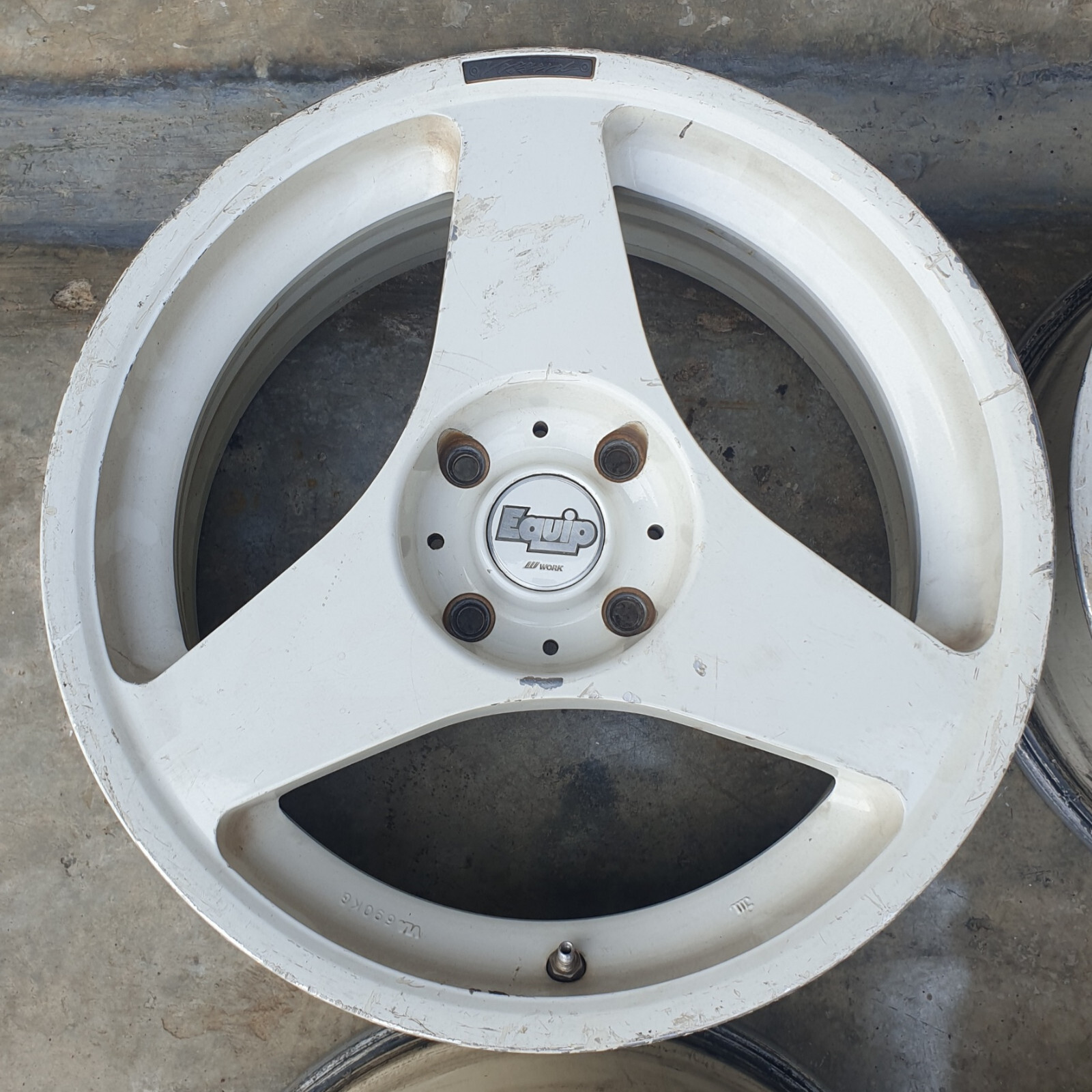 JDM 17" Work Equip Voggard trispoke wheels for Honda prelude bb4 crv ...