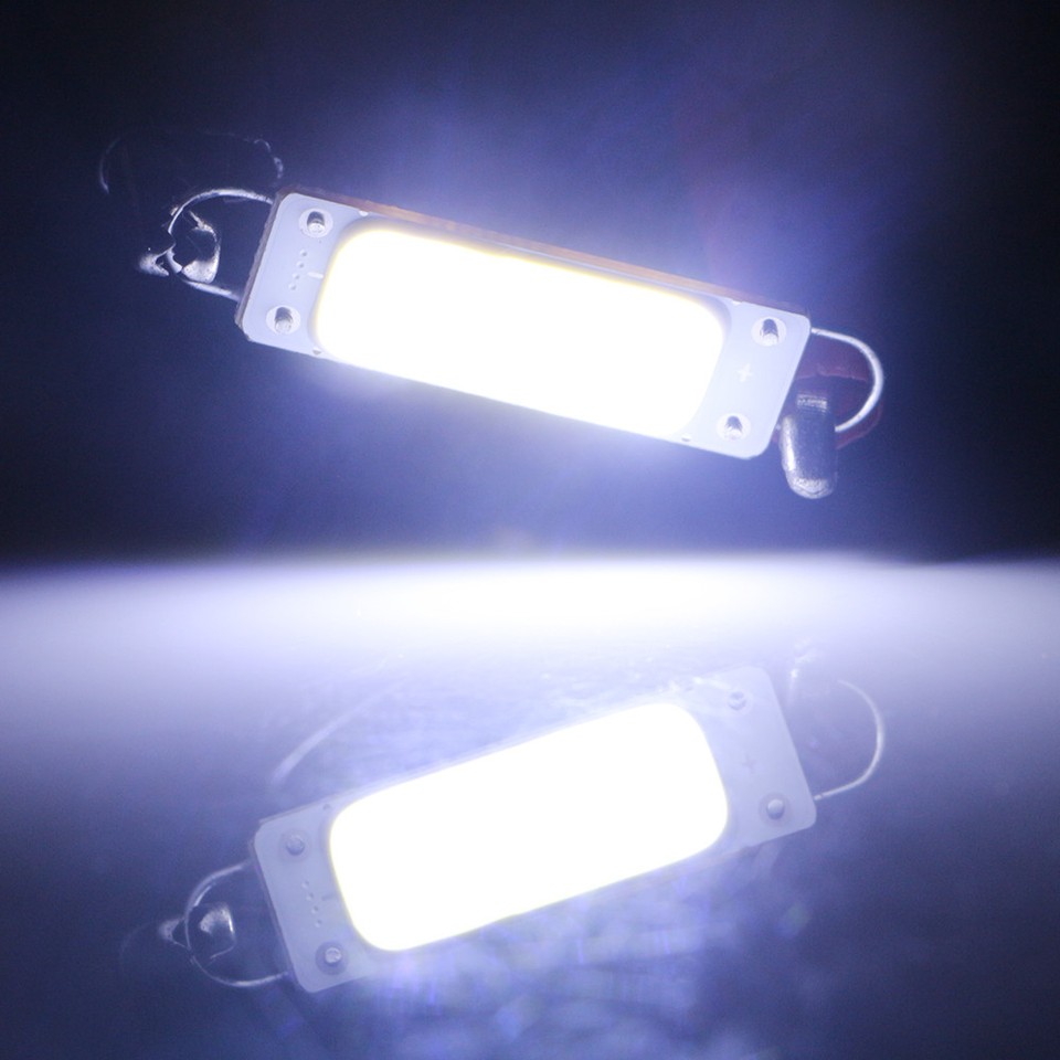 100Pcs 44mm Rigid Loop Festoon COB 561 562 567 Car Interior Map Dome ...