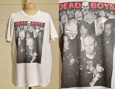 1984 Dead Boys Punk T Shirt White Cotton Punk Tee | eBay Australia