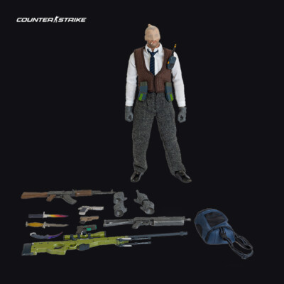 CSGO K - 2024 Shanghai Major CSGO Number K 1/6 Action Figure Limited ...