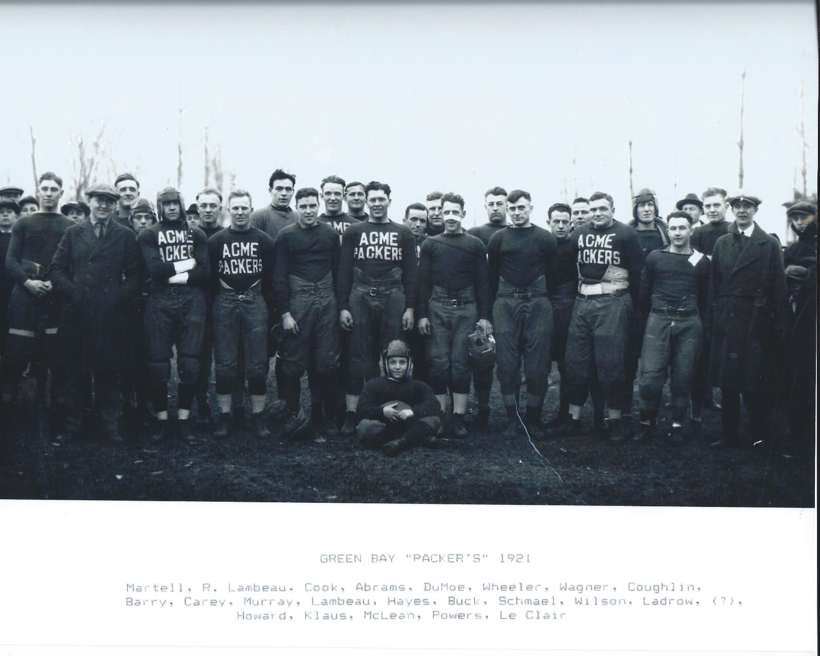 1921 Green Bay Packers 8x10 Photo Print | eBay