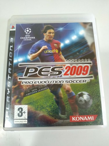 PES 2009 Pro Evolution Soccer Messi - Juego PlayStation 3 PS3 Sony - 3T ...
