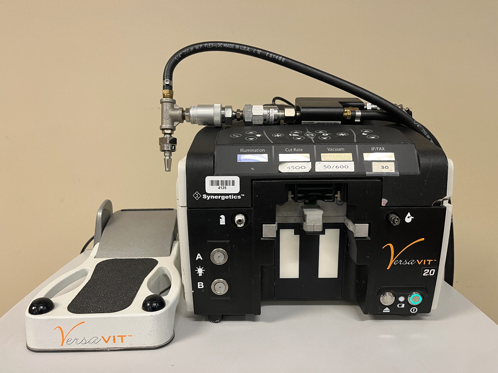 Synergetics VersaVIT 2.0 w/Foot Control & New Battery (Parts Units see ...