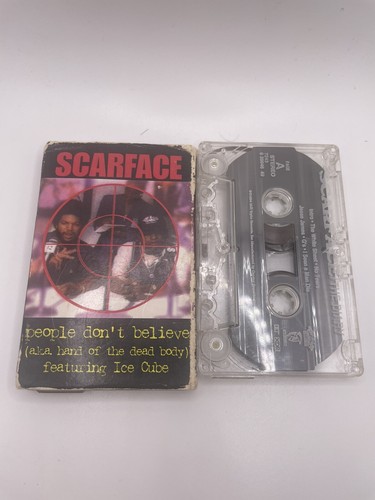 Scarface The Diary People Don't Believe Cassette Tape 1994 Vintage Rap ...