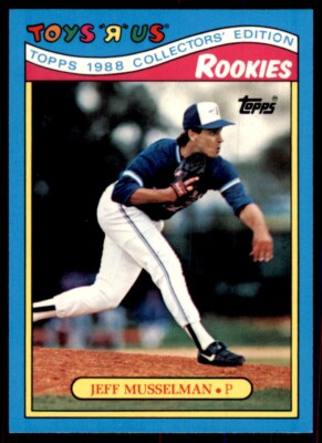 1988 Topps Toys'R'Us Rookies Jeff Musselman Baseball Cards #20 | eBay