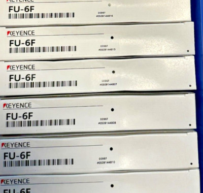 Keyence Digital Fiber Optic Sensor FU-6F FU6F Original New in Box NIB ...