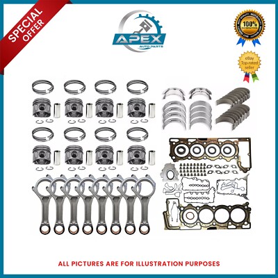 LAND ROVER RANGE ROVER SPORT 448DT ENGINE BEARINGS WITH REBUILD KIT 4.4 ...