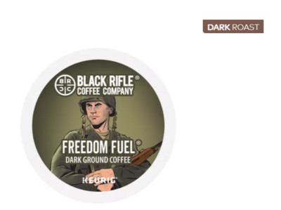 🆕☕ Black Rifle Coffee Company Freedom Fuel Dark Roast Keurig K-cup ...
