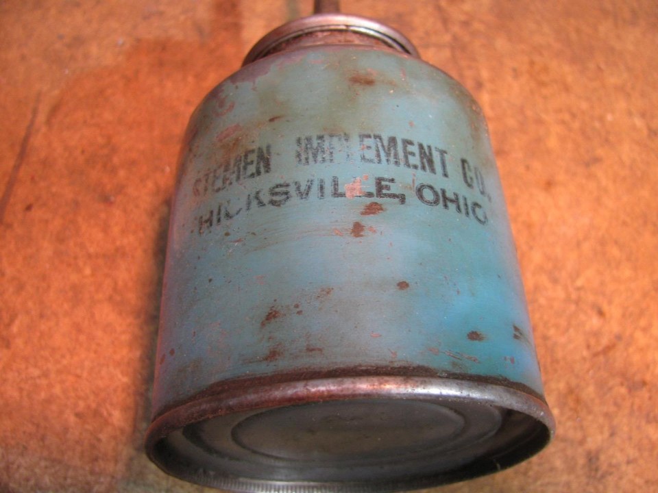 Vintage McCormick Deering Oil Can Farmall International Stemen Imp ...