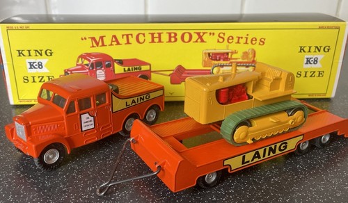 MATCHBOX SERIES KING SIZE K-8 PRIME MOVER & TRANSPORTER WITH ...