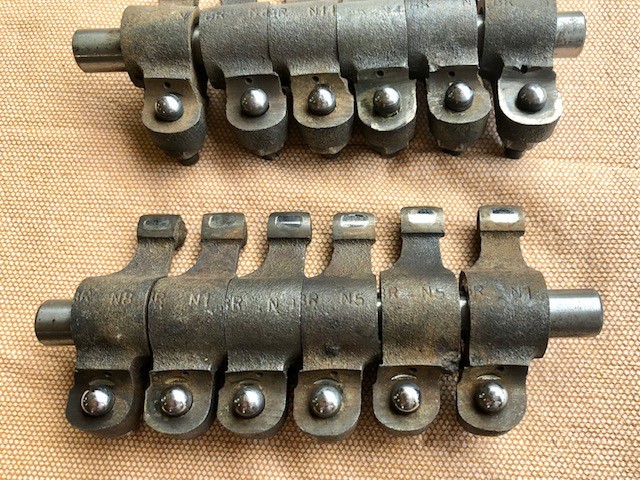 Set of 12 OEM Used Rocker Arms Triumph TR6 TR250 GT6 Spitfire 109023 ...