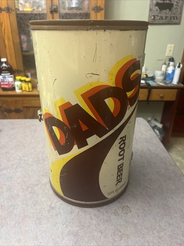 Vintage DADS Root Beer Portable BBQ Charcoal Grill Soda Pop Can | eBay
