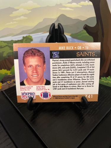 1990 Pro Set Mike Buck #741 Football Card | eBay