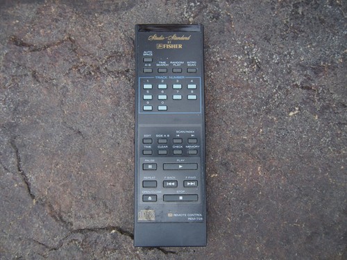 Genuine Fisher Studio Standard REM-728 Stereo IR Remote Control | eBay