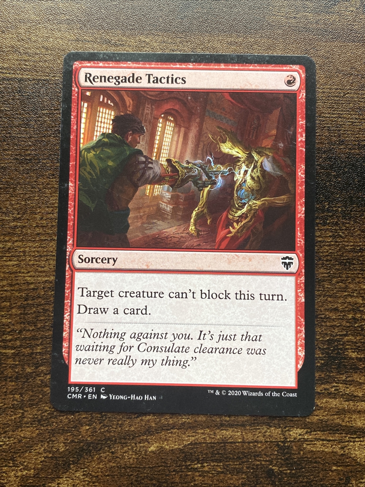Renegade Tactics 195/361 Commander Legends MTG Magic The Gathering ...