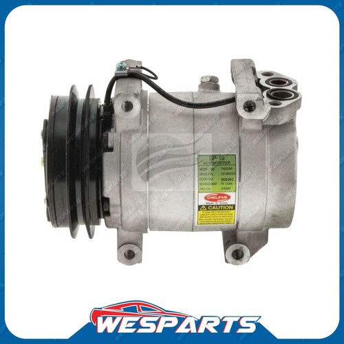 Delphi A/C Compressor for Holden Colorado RC Rodeo RA 2.4L Petrol 03-On ...