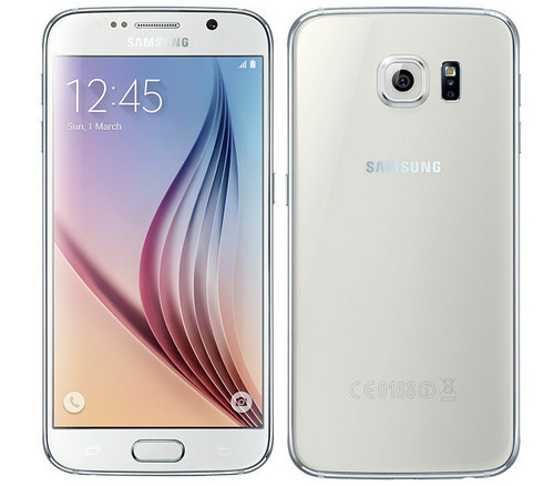 Samsung Galaxy S6 SM-G920A ATT Unlocked 32GB White Pearl Grade A Very ...