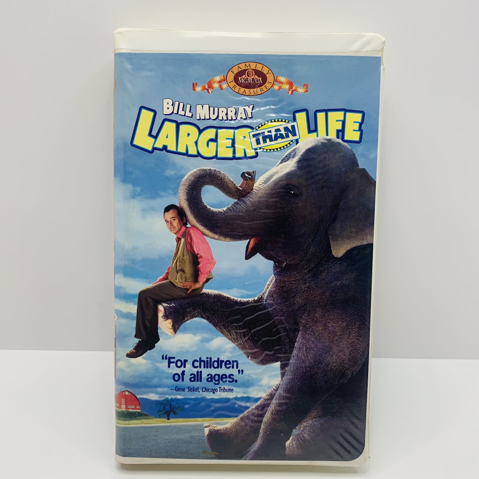 Larger Than Life (VHS, 1997, Clamshell Family Treasures) Bill Murray ...