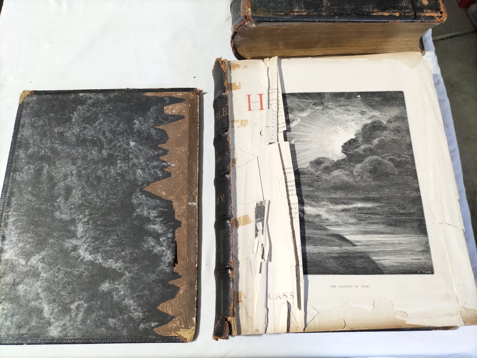 Rare Antique Holy Bibles c.1880 Old New Testaments Gustav Dore ...