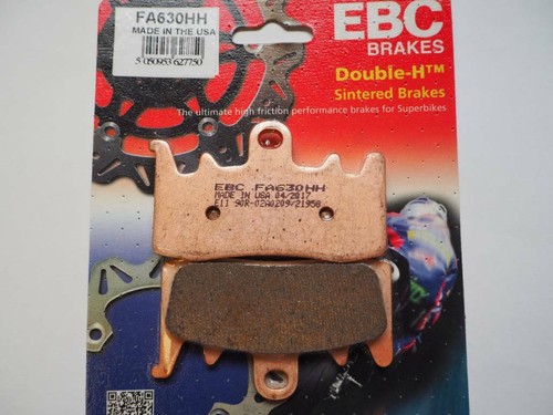 PAIR OF EBC FA630HH APRILIA BMW DUCATI MV AGUSTA TABLETS APPLICATION ...