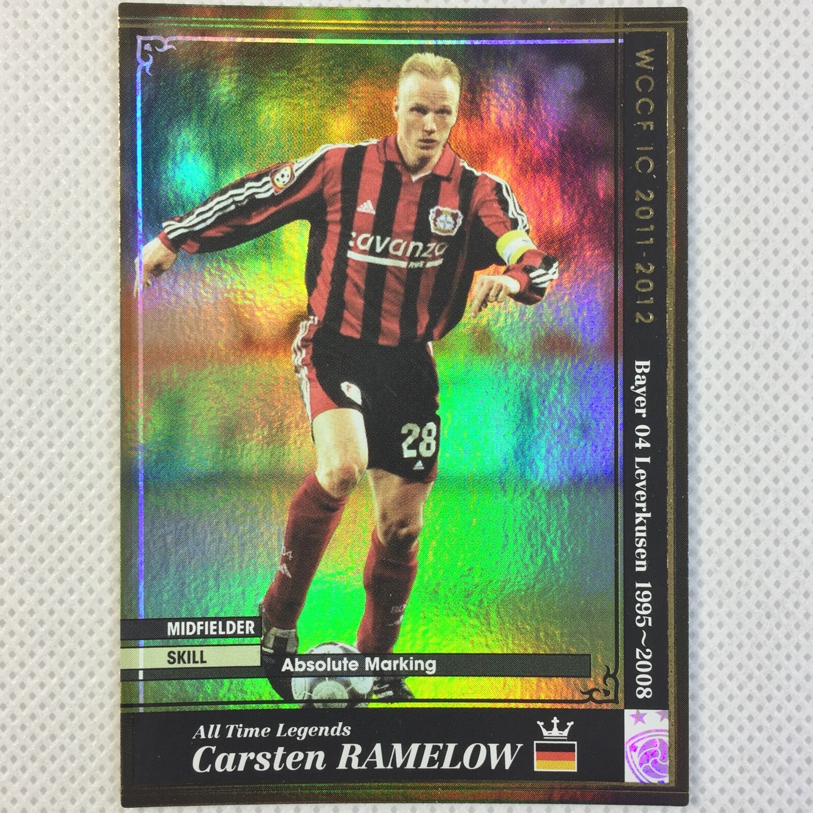 Panini WCCF 2011-12 Carsten Ramelow Bayer Leverkusen ATLE Germany Japan ...