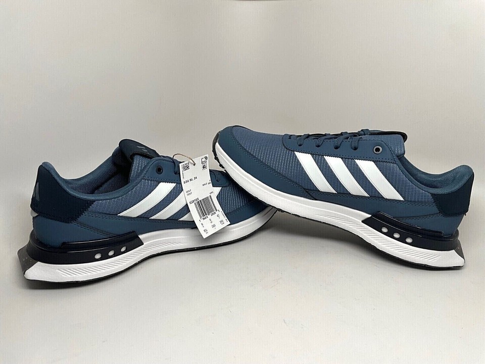 New Adidas Men's S2G 24 Spikeless Golf Shoes (Prlv Ink/White-Lgd Ink ...