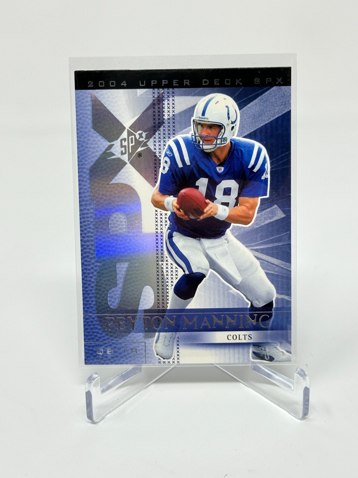 2004 Upper Deck SPX Football Peyton Manning Card #40 | eBay
